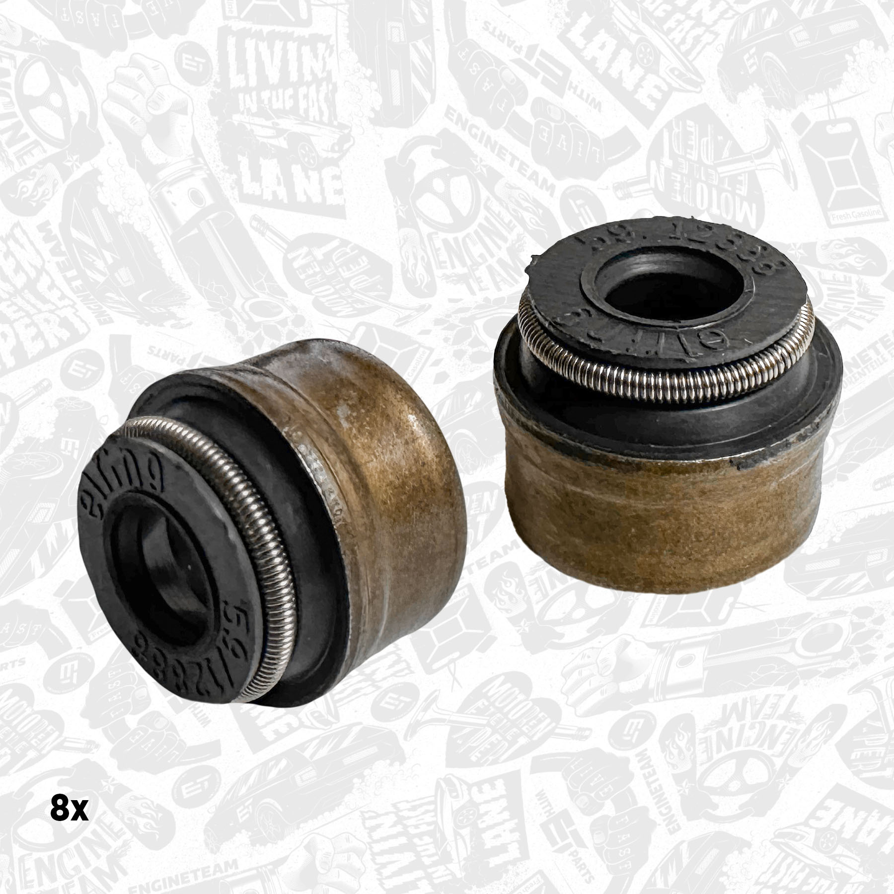 Valve Kit, intake/exhaust valve - VS0034 ET ENGINETEAM - 03F109611B ...