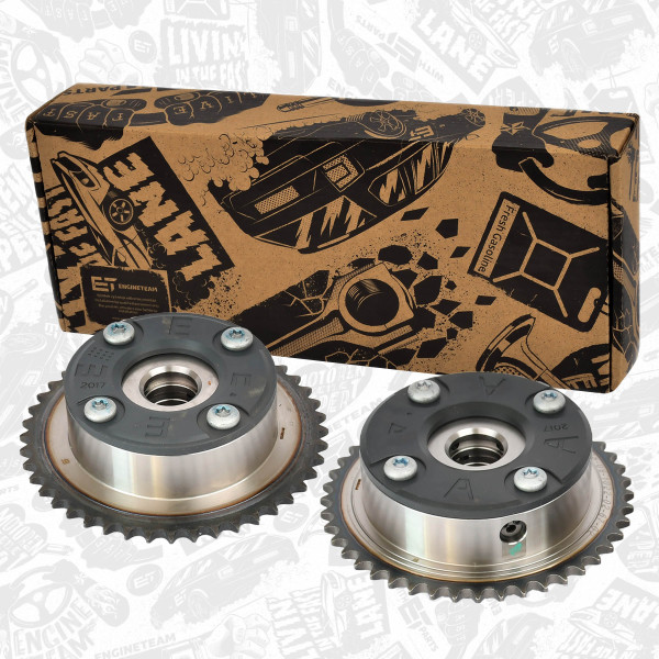 Camshaft Adjuster 2 pcs IN/EX - VT0028 ET ENGINETEAM - 2710500900 ...