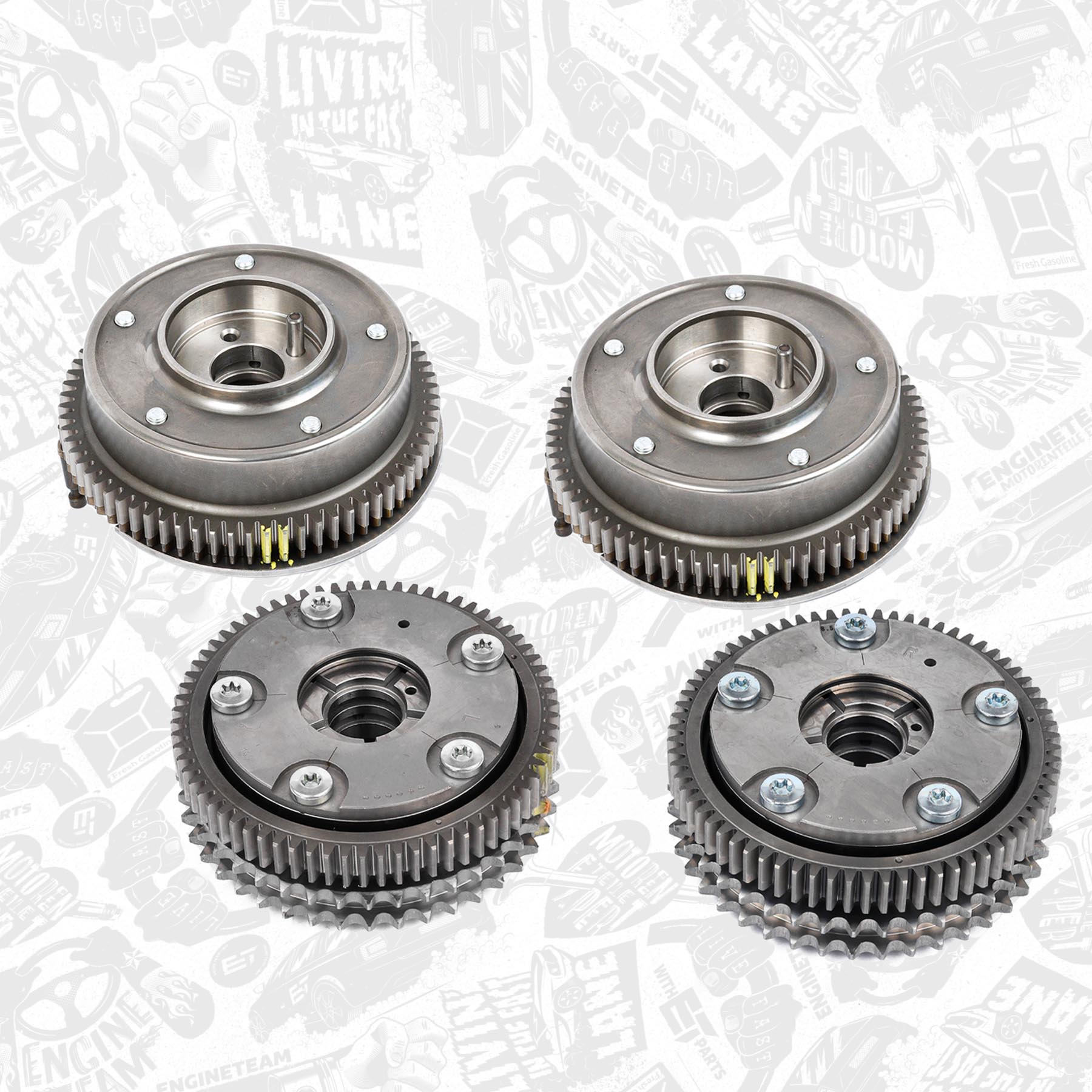 Camshaft Adjuster 2 pcs IN/EX - VT0029 ET ENGINETEAM - 2720501547 ...