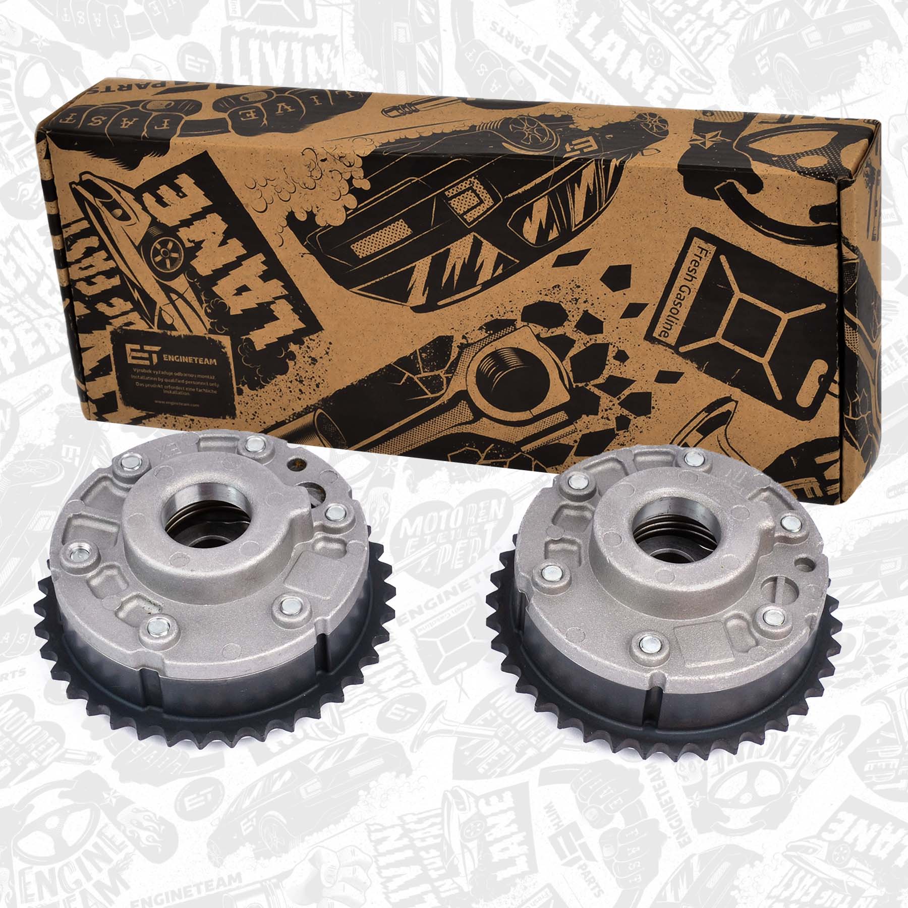Camshaft Adjuster 2 pcs IN/EX - VT0031 ET ENGINETEAM - 11367540348 ...