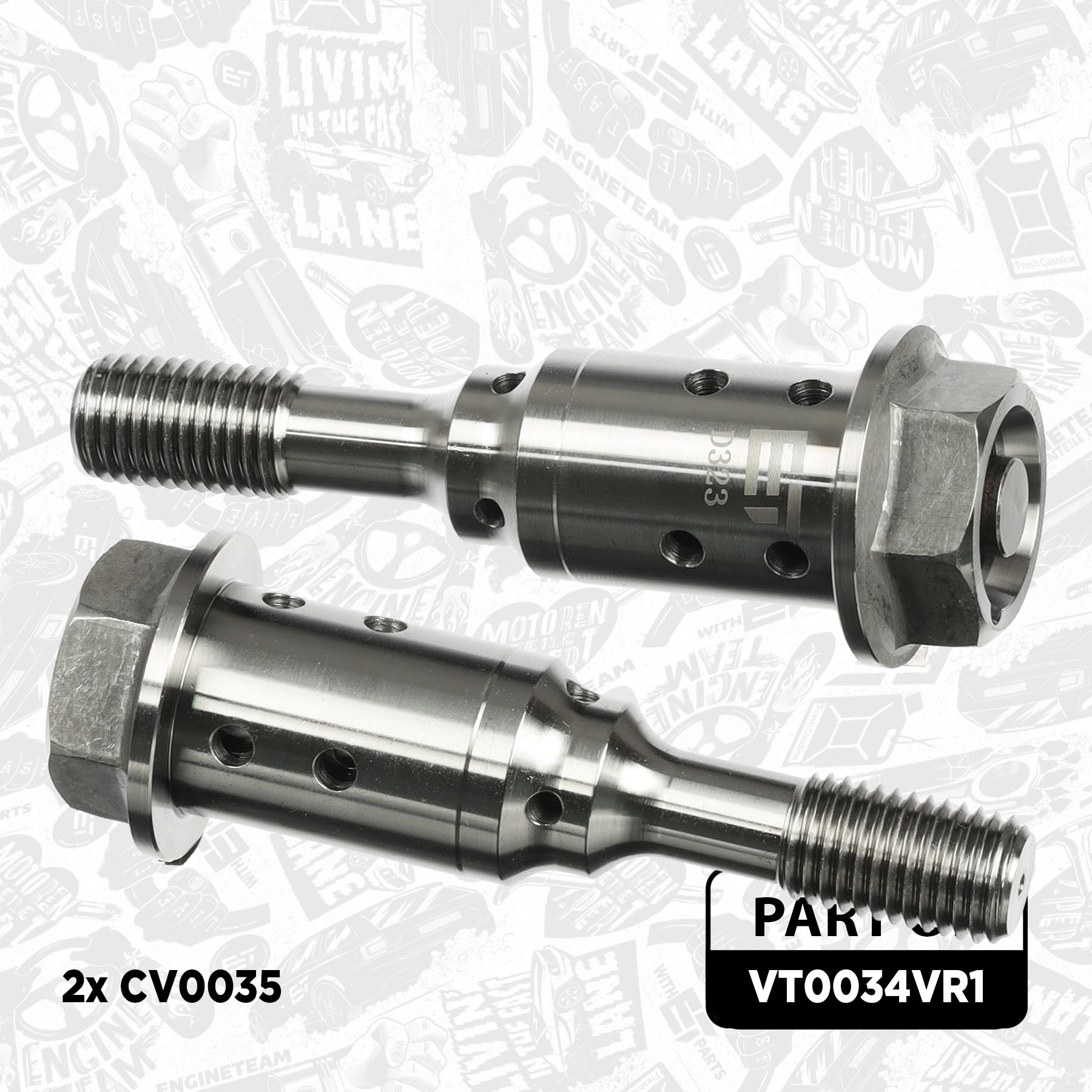 Camshaft Adjuster 2 pcs IN/EX - VT0034VR1 ET ENGINETEAM - 1763041 ...
