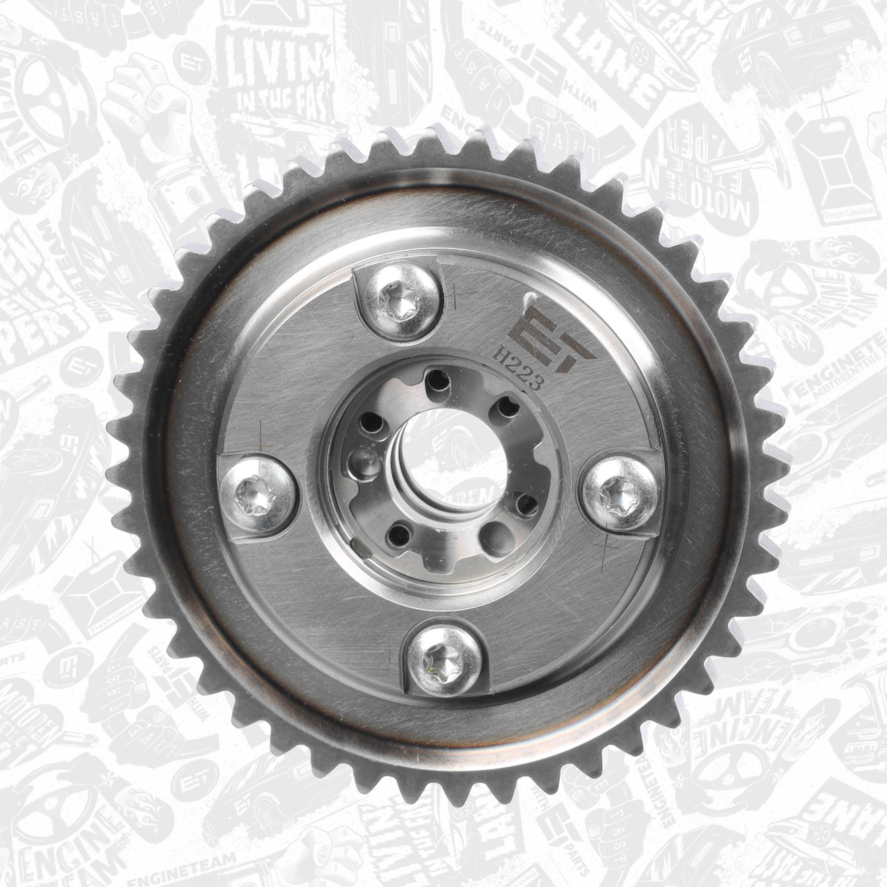 Camshaft Adjuster, VVT hub - VT0038 ET ENGINETEAM - A2710501400 ...