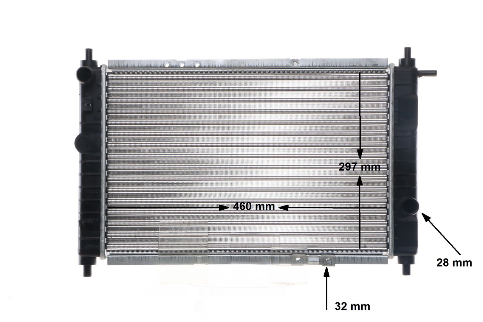 Radiator, engine cooling - CR129000S MAHLE - 96314162, 96314772 ...
