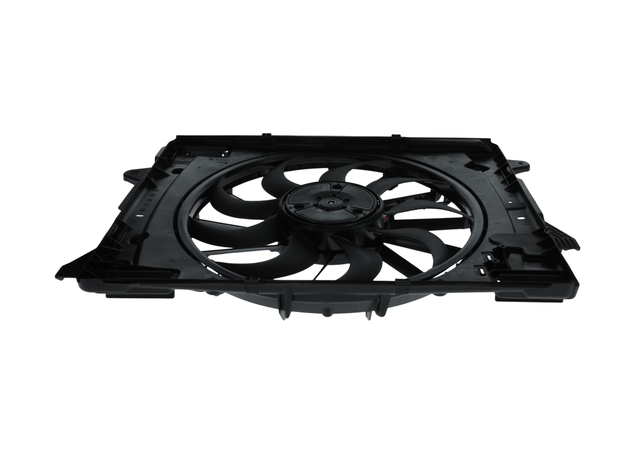 Electric Motor, radiator fan - 0130707509 BOSCH - LX6Z8C607B ...