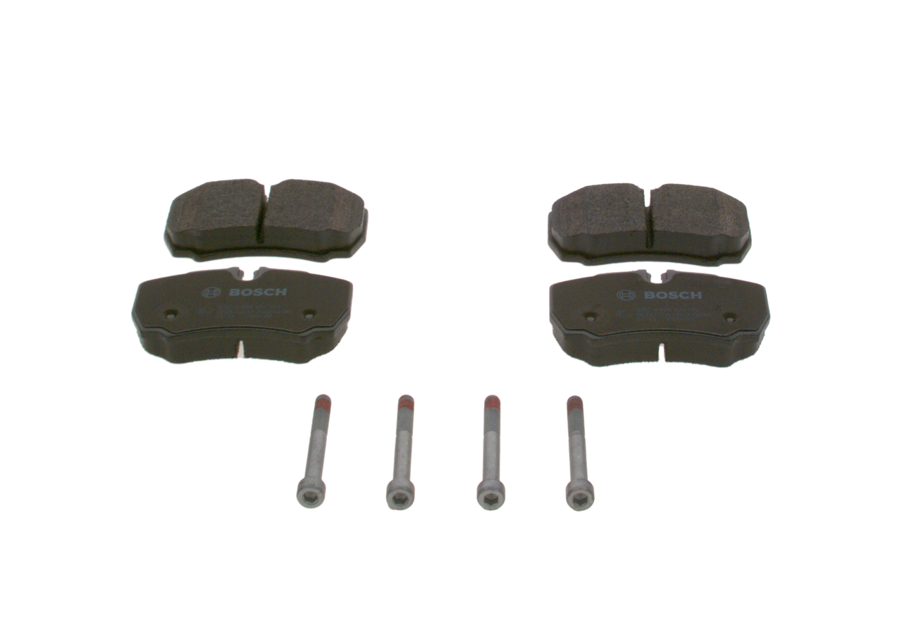 Brake Pad Set, disc brake - 0986424750 BOSCH - 1501265, 2991667 ...