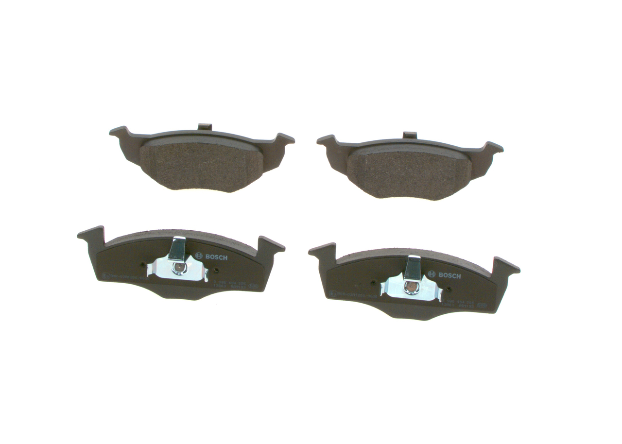Brake Pad Set, disc brake - 0986494005 BOSCH - 6N0698151, 6N0698151C ...