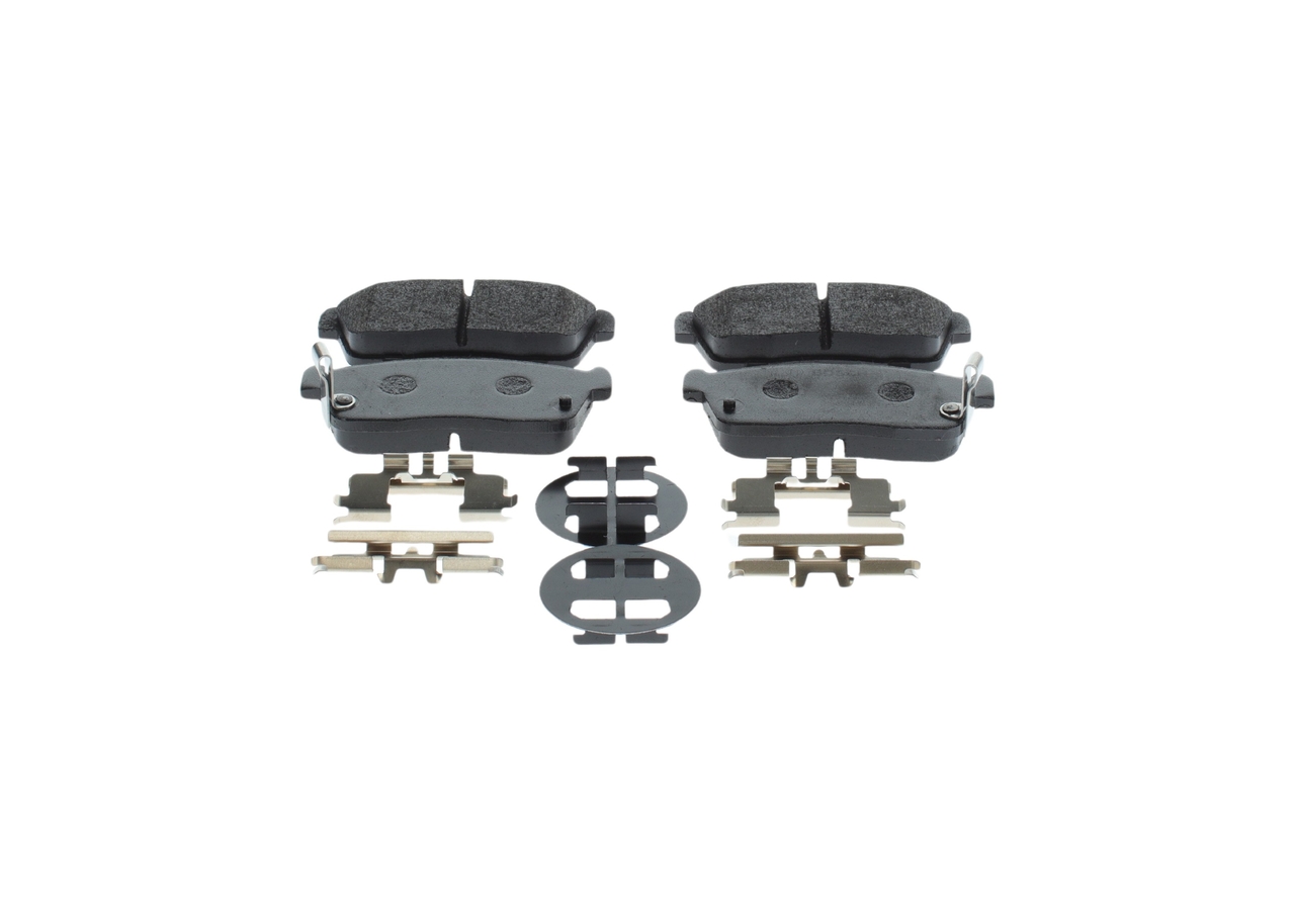 Brake Pad Set, disc brake - 0986494618 BOSCH - 04465B1050, 04465B1170 ...