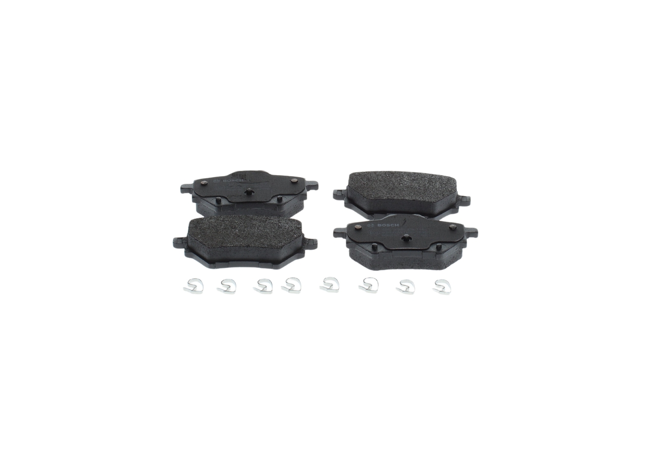 Brake Pad Set, disc brake - 0986494716 BOSCH - 1609000680 ...