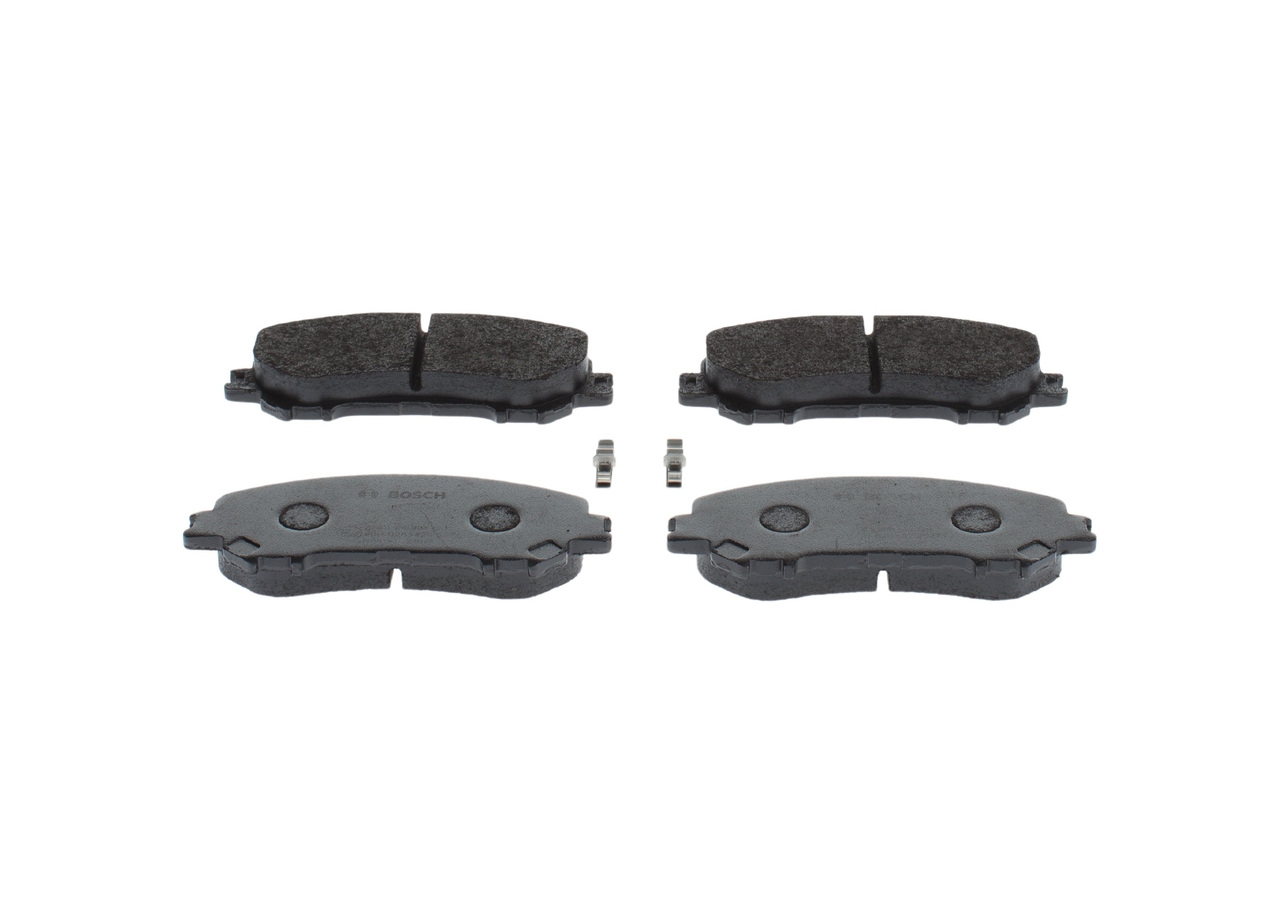 Brake Pad Set, disc brake - 0986494720 BOSCH - 410601596R, 410604EA0A ...