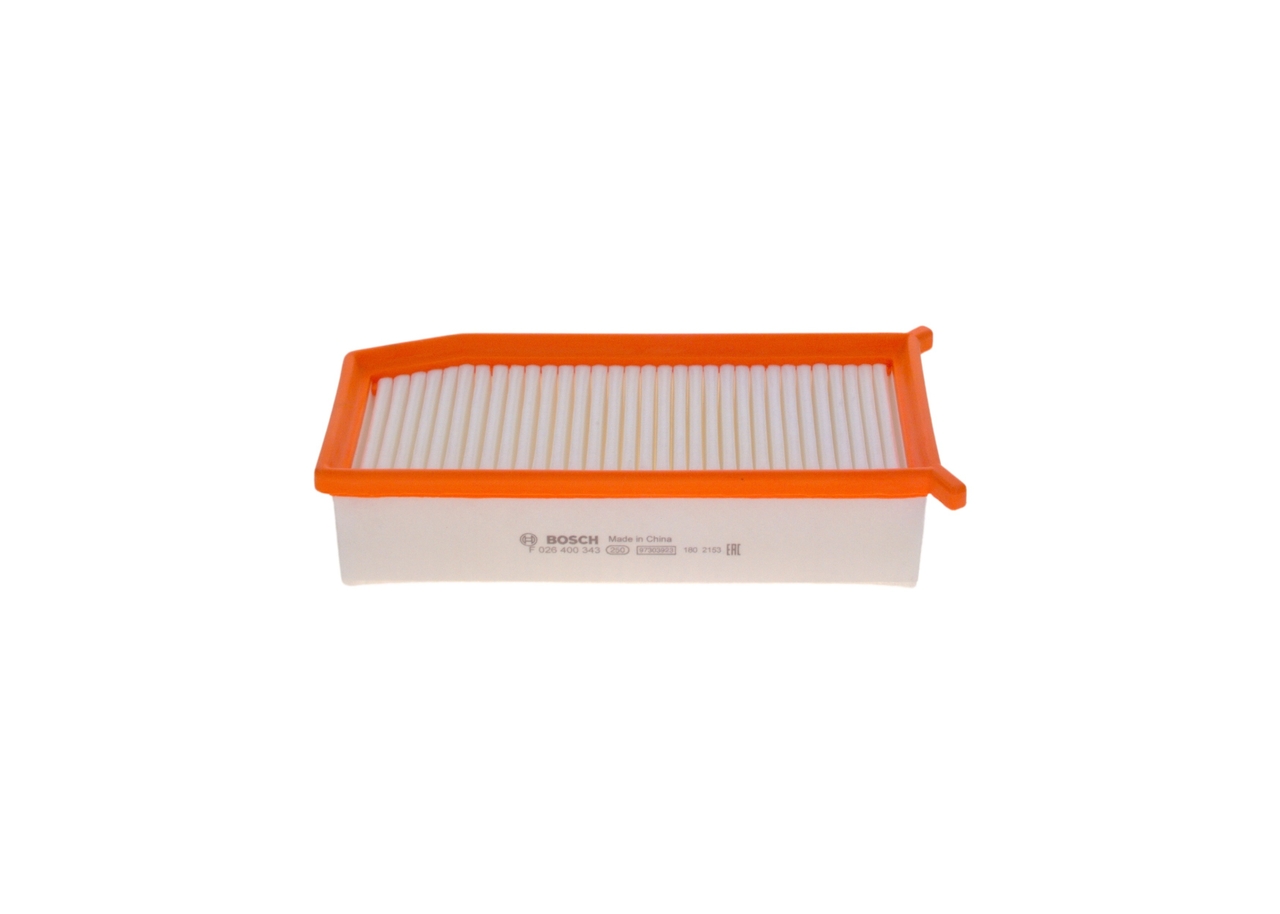 Air Filter - F026400343 BOSCH - 1654600Q3D, 165467674R, 165469843R | K ...