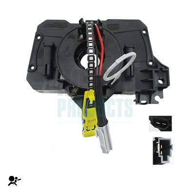 Clock Spring, airbag - HOF21031233 HOFFER - 255670657R, 6001550125 ...