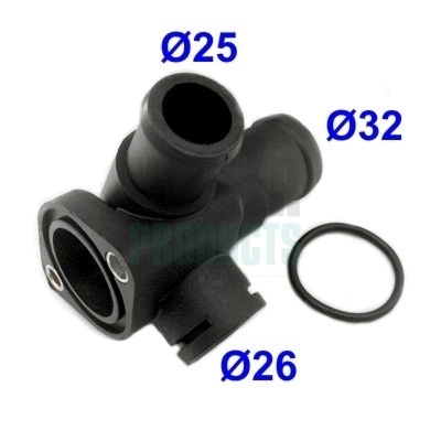 Coolant Flange - HOF93106 HOFFER - 028121132, 002-30-00055, 02703 | K ...