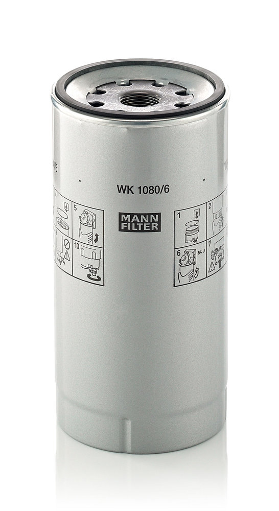 Fuel Filter - WK 1080/6 X MANN-FILTER - 0004771702, 1C010-4301-0 ...
