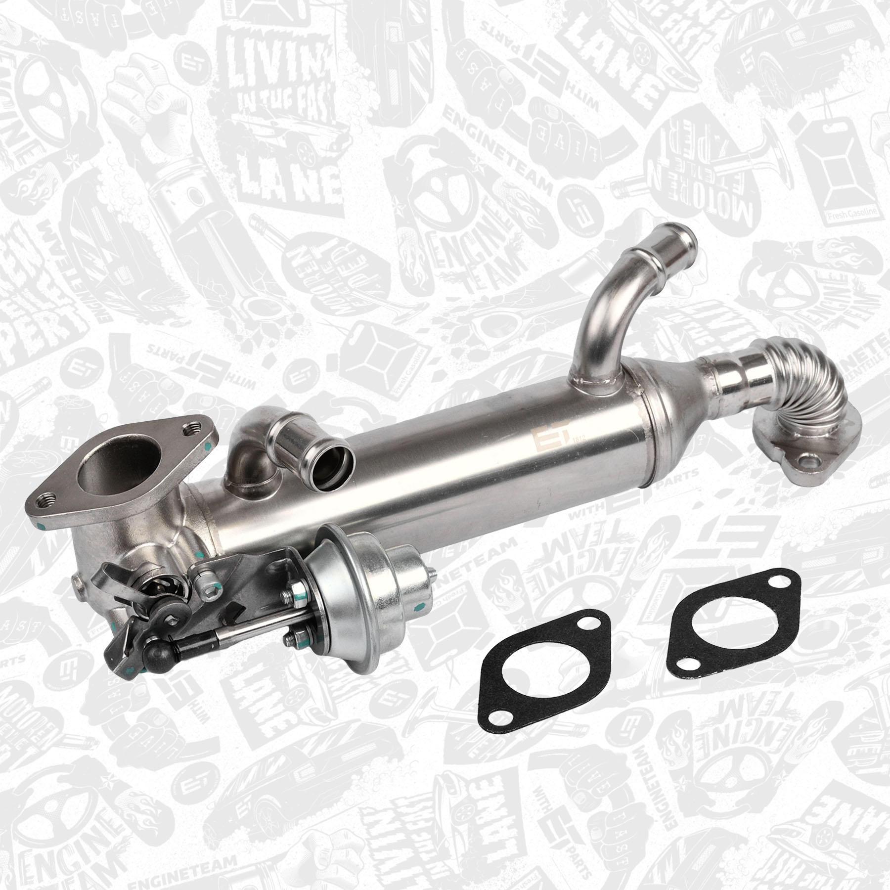 Cooler, exhaust gas recirculation - ED0042 ET ENGINETEAM - 070131512D ...