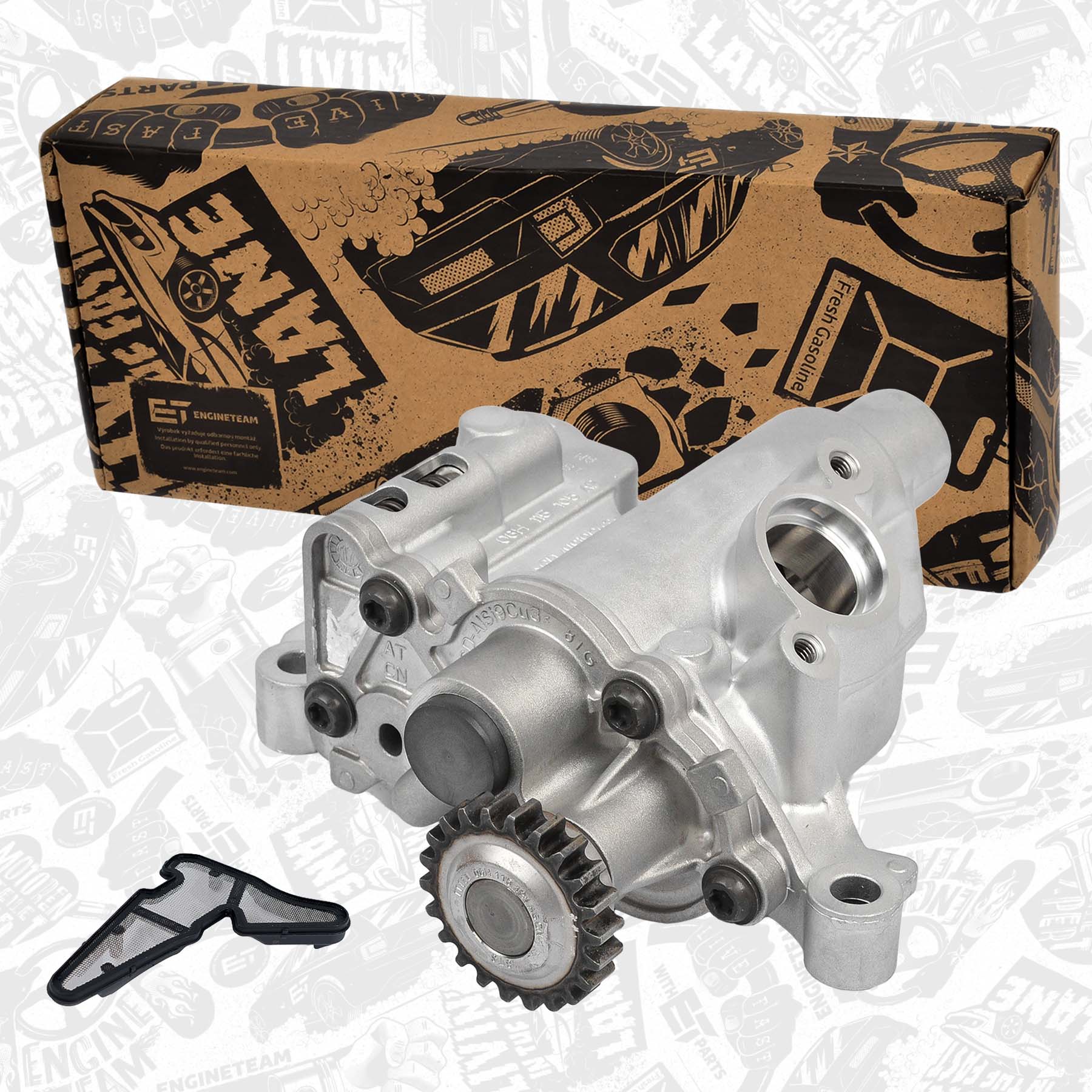 Oil Pump - PU0113 ET Engineteam - 06H115105AK, 06H115105AM, 06H115105AP ...
