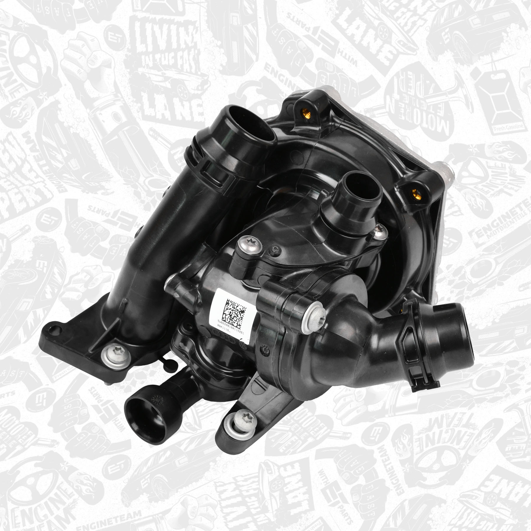 Water Pump - PW0008 ET Engineteam - 06K121011, 06K121011B, 06K121011C ...